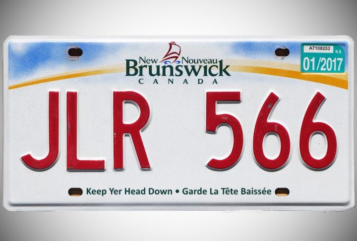 ‘Keep yer head down’ revealed as new NB licence plate slogan – The Manatee